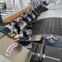 China Sheet Fed Paper Feeding And Gluing Machine Automatic Grade Paper Forming Machine for sale