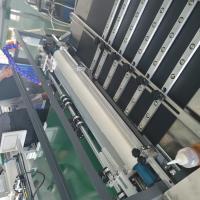 China High Speed Automatical Paper Gluing Machine With Feeder For Rigid Box Production Automatic Box Gluing Machine for sale