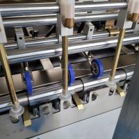 China Sheet Fed Paper Box Cover Gluing Machine Wine Box Cover Pasting Machine For Finishing for sale