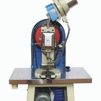 China Manual Grooving Eyelet Machine with 5.5mm Max Drilling Dia, 1000-1500rpm Spindle Speed, and 380V/220V Voltage for sale