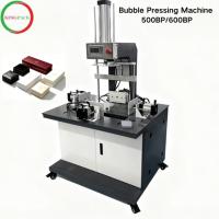 China Rigid Box Bubble Pressing Machine with 10-20 pcs/min Production Speed and AC220V/50Hz/2W Power for 40-650mm Boxes for sale