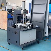 China Rigid Box Bubble Pressing Machine with 10-20 pcs/min Production Speed and AC220V/50Hz/2W Power for 40-650mm Boxes for sale