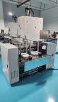 China DG850B Feeder Box Gluing Machine with 30 pcs/Min Speed, High Precision Dual-Sheet Detection, and Hybrid Glue System for Rigid Box Forming for sale
