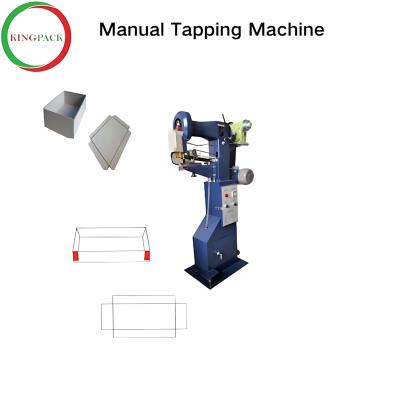 China Manual Corner Pasting Machine with Adjustable Speed and Multi-Size for Lightweight Rigid Box Equipment for sale