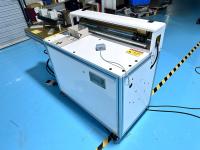 China Semi Auto Pneumatic Grooving Machine with 0.05mm Accuracy and 80-135° Adjustable Groove Angles for Precision Die-Cutting for sale