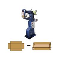 China Semi-auto Corner Pasting Machine For Rigid Box Film Sticking Paper Forming Equipment for sale