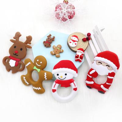 China 2022 New Custom Wholesale Infant Teether Toy Food Grade Baby Silicone Soft Toy Teethers for sale