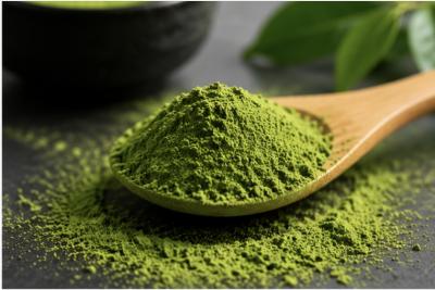 China Flavored Pure Matcha Powder 1kg Tea Polyphenols Food Additives Natural Color Culinary Blend for sale