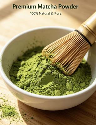 China Sugar-Free Additive-Free Flavored Pure Matcha Powder 100g Clean Label Culinary Cooking Blend for sale