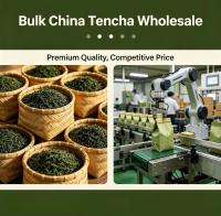 China EU Standard USDA Organic Certified Vibrant Green Matcha Raw Material and Tencha Green Tea for Export for sale