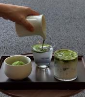 China Ceremonial High L-Theanine Tencha Green Tea Raw Material for Premium Matcha for sale