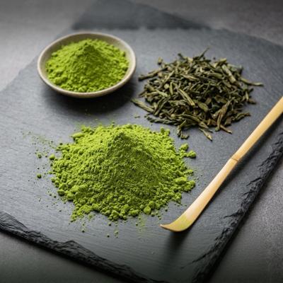 China Premium Latte Grade Pure Matcha Powder Stone-Ground Green Tea for Smooth Creamy Lattes Frothing Blends for sale