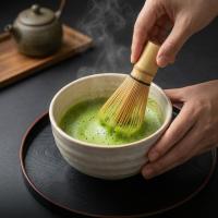 China Smoothie Grade Pure Matcha Powder Stone-Ground Green Tea with Umami-rich Flavor for Blends and Beverages for sale
