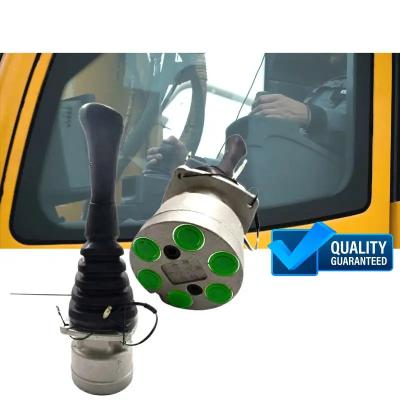 China DH155-V Excavator Remote Control Valve Joystick 420-00344A 420-00344B 24V for sale