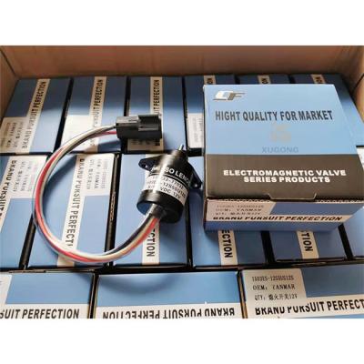 China Yanmar Excavator Fuel Shut Off Solenoid Valve 119653-77950 12V for 3TNE84 Engine for sale