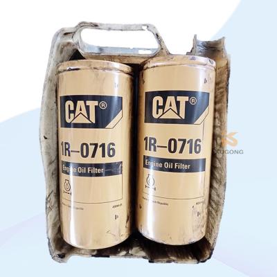 China Genuine Engine Oil Filter 1R0716 for Heavy Equipment Excavator 100% Tested for sale
