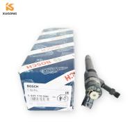 China Genuine Fuel Injector 0445110250 for Mazda BT-50 2.5L Diesel Engine Excavator Parts for sale
