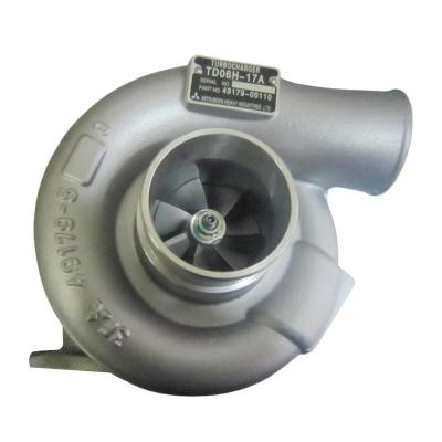 China Engine Parts HD650 770 800 6D14 Excavator Turbocharger 49179-00110 for sale