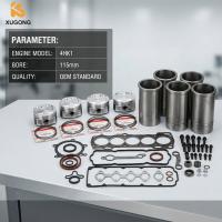 China 4HK1 Engine Overhaul Rebuild Kit with Piston Liner Gasket Set for Hitachi ZX200-3 ZX240-3 Excavator for sale