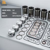 China D6D D6E Engine Overhaul Rebuild Kit with Piston Liner Bearing Set for Volvo EC210 EC240 Excavator for sale