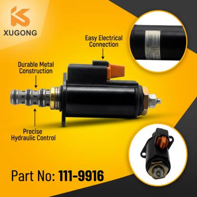 China Factory Solenoid Valve 111-9916 for CAT E320D Excavator Parts 24V New for sale