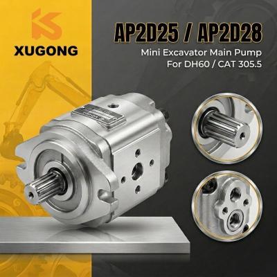 China AP2D25 AP2D28 Hydraulic Piston Pump 25cc 28cc for Cat 305.5 Doosan DH60 Hyundai R55-7 Mini Excavator Main Pump for sale