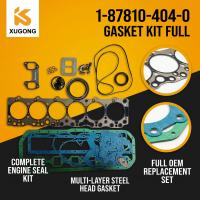 China Engine Full Gasket Set 1-87810-404-0 1-87810-609-0 Isuzu 6BG1 6BG1T for Hitachi EX200-5 EX220 Excavator Parts for sale