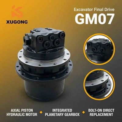 China GM07 Excavator Spare Parts Replacement Final Drive Travel Motor Assembly for Kobelco SK200 Komatsu PC200 for sale