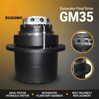 China GM35 Travel Motor Assy Excavator Final Drive Replacement Assembly for Komatsu PC200-7 PC200-6 for sale