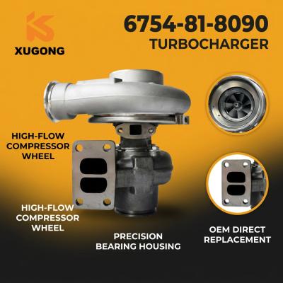 China Factory High Quality Turbocharger for KOMATSU 6754-81-8090 Excavator Construction Machinery Parts for sale