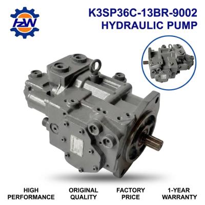 China K3SP36C-130R-9002 Kawasaki Excavator High Pressure Hydraulic Main Pump Assy Factory Direct Supply for sale