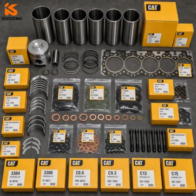 China Excavator Engine Overhaul Kit 3304 3306 3406 C6.6 C9.3 C13 C15 Liner Piston Ring Set Factory for sale