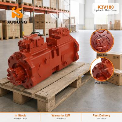 China K3V180 Kawasaki Doosan Excavator Variable Displacement Hydraulic Piston Pump Assy Factory Direct for sale