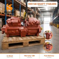 China K5V140 Kawasaki Hydraulic Pump Spline Shaft 17 Teeth Doosan Excavator OEM Replacement Factory for sale