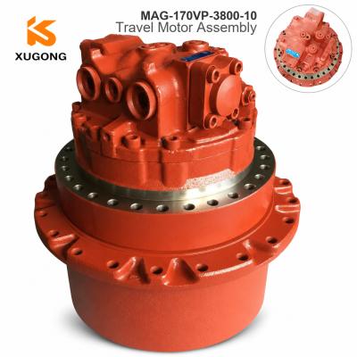 China MAG-170VP-3800-10 KYB Kobelco SK200-8 SK210-8 Excavator Travel Motor Final Drive Assy for sale