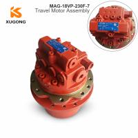 China MAG-18VP-230F-7 KYB Travel Motor Assembly for 3-4 Ton Mini Excavator Final Drive Gearbox for sale