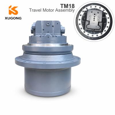 China TM18 Travel Motor Assy for PC120-6 SK130-8 SY135 12-14 Ton Excavator Final Drive Gearbox for sale