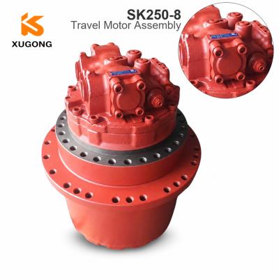 China Kobelco SK250-8 Excavator Travel Motor Final Drive Assembly MAG-170VP-3800G Hydraulic Track Motor for sale