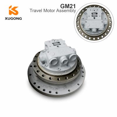 China GM21 GM21VA Teijin Seiki Nabtesco Travel Motor Final Drive Assembly for 18-21 Ton Excavator for sale