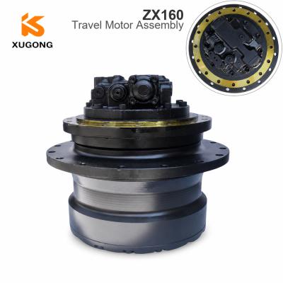 China Hitachi Zaxis ZX160 ZX160LC-3 Excavator Travel Motor Final Drive 4447928 Hydraulic Motor for sale
