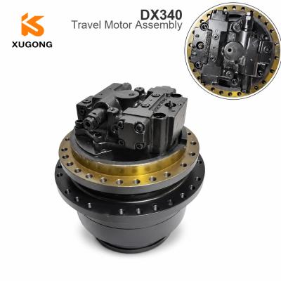 China Doosan DX340 DX340LC DX340LC-5 Excavator Travel Motor Final Drive Assembly Gearbox Unit for sale