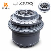 China 170401-00009 Doosan DX500 DX520 Excavator Travel Motor Final Drive Gearbox Assy for sale