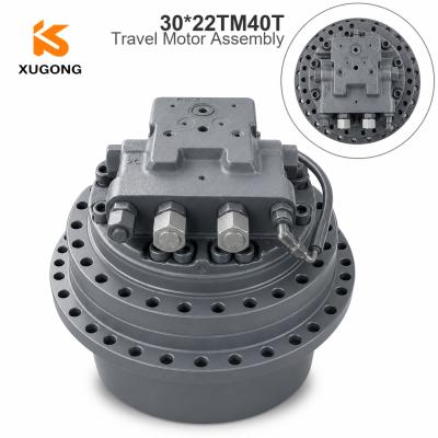 China 30-22TM40T Travel Motor Assembly Hydraulic Final Drive Gearbox for Excavator for sale