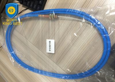 China Blue Jcb Electrical Parts , 910/60106 Universal Accelerator Cable With PVC Coating for sale