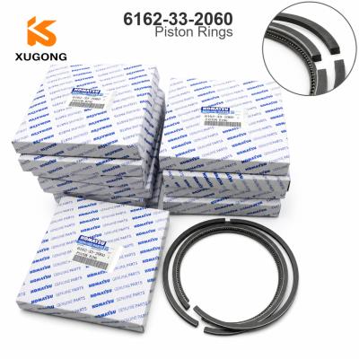 China 6162-33-2060 Engine Piston Ring Set Replacement for Engine Overhaul for sale