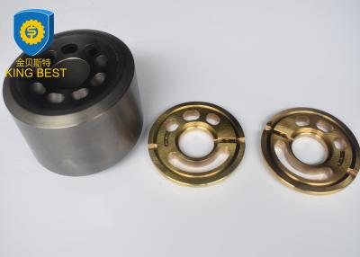 China K3V63DT Kawasaki Hydraulic Pump Repair Kits Cylinder Block Valve Plate 90 Days Warranty for sale