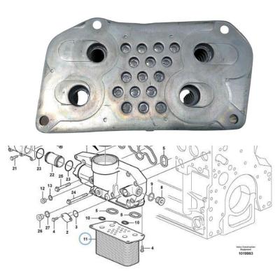 China D6DEAE2 Engine Hydraulic Oil Cooler 20459219 21707096 for EC210B Excavator Spare Parts for sale