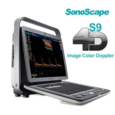 China Portable 3D 4D Color Doppler USG&Sonoscape S9 for sale