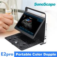China SonoScape E2pro Color Doppler Echo Machine Ultrasound Machine USG with TDI CW PW Function for sale