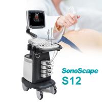 China Sonoscape S12 Trolley Color Doppler System Digital Color Doppler Ultrasound System Pregnancy Scanner for sale